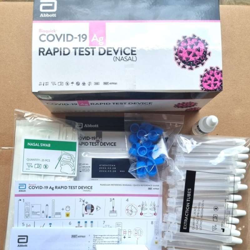Jual Rapid Test Antigen Sd Biosensor Fastclear Q Akd (nasal) Di Seller ...