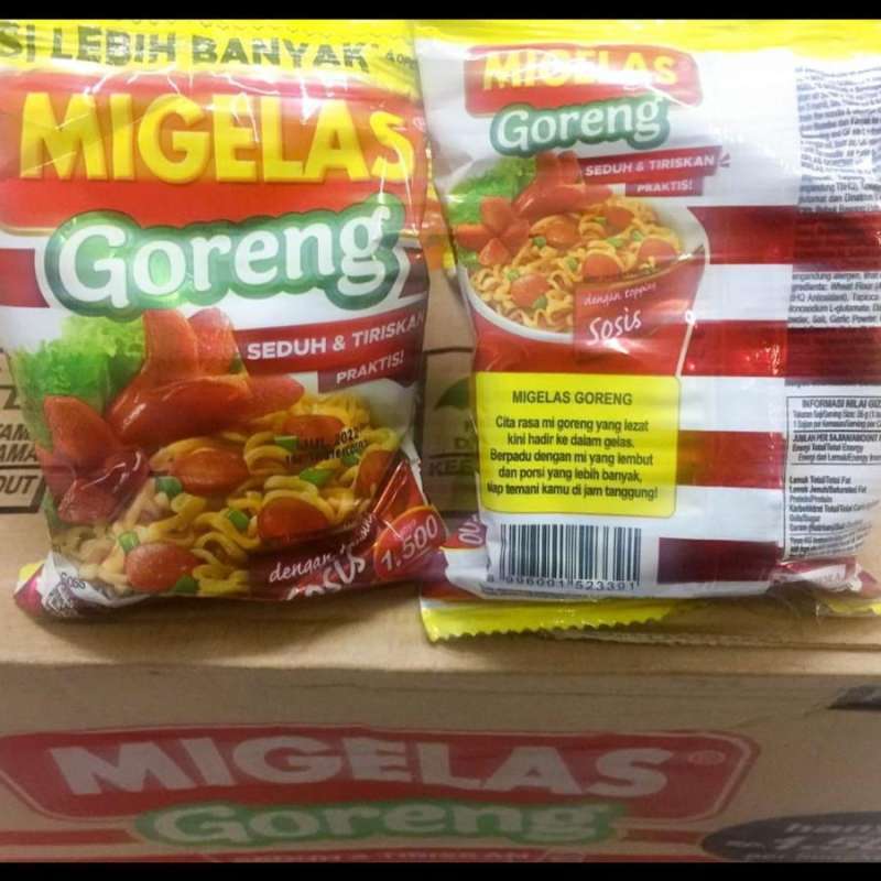Jual MIGELAS Goreng Protevit Topping Sosis Seduh dan Tiriskan | Per ...