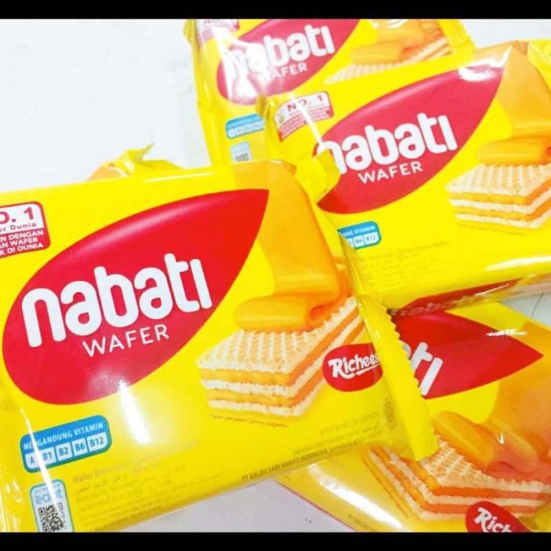 Jual Wafer Nabati Richoco Cokelat Dan Richeese Keju - Varian Rasa Di ...