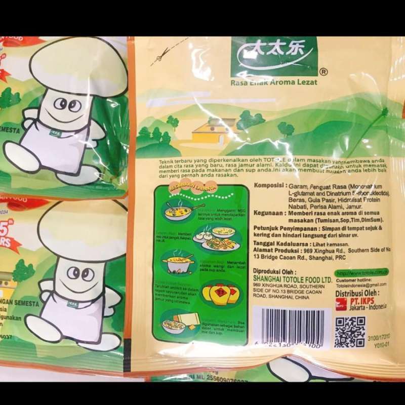 Jual Totole Kaldu Rasa Jamur - Granulated Mushroom Bouillon Di Seller ...
