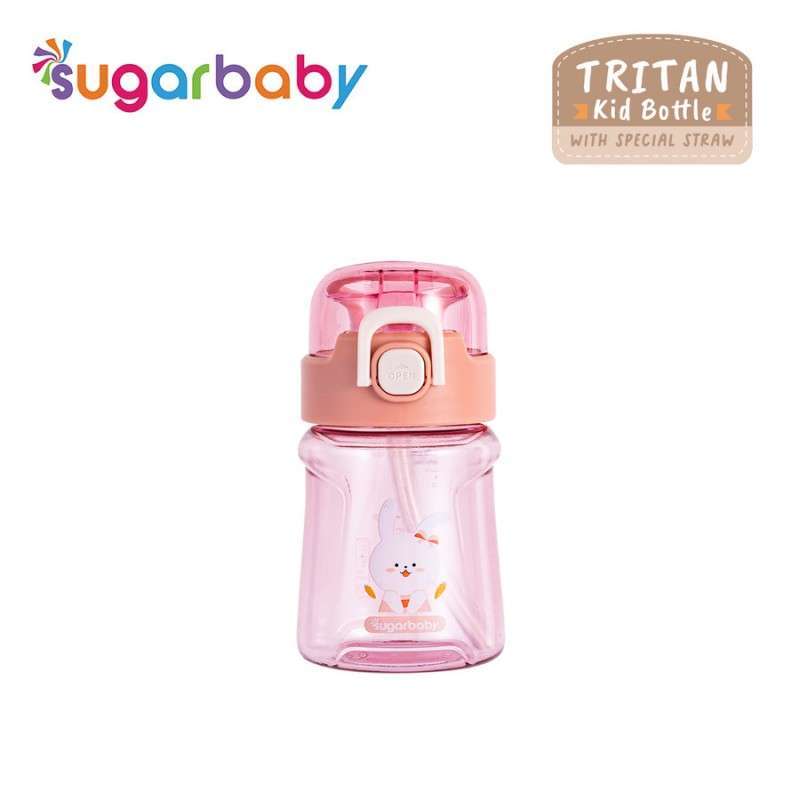 Jual Sugar Baby Tritan Kid Bottle With Special Straw Botol Minum Anak 400ml Di Seller Babyzania ...