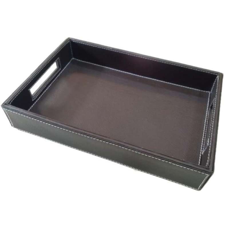 Jual 30x20x5 cm Nampan Kulit / Tray Leather / PROMO Baki Tempat Air ...