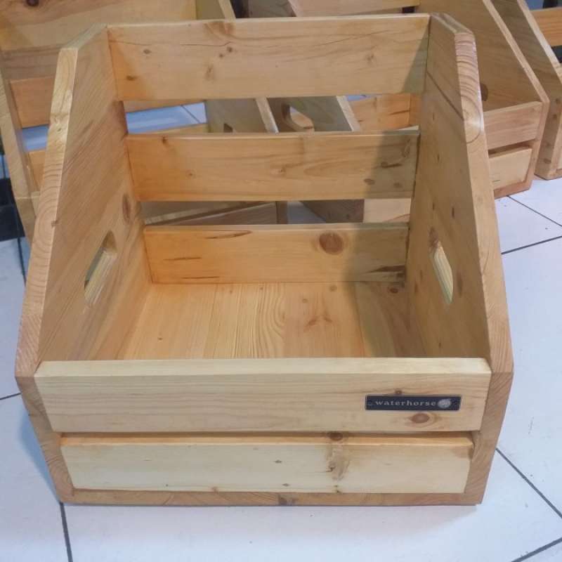 Promo Kotak Kayu / Wooden Crate / Box Display Piringan Hitam Diskon 23% ...