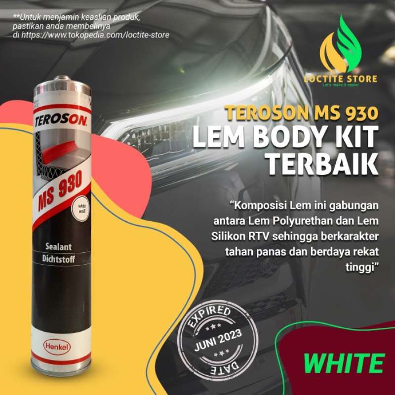 Promo Lem Body Kit Dan Karoseri Terkuat Teroson Ms 930 Made In Germany Diskon 23% di Seller ...