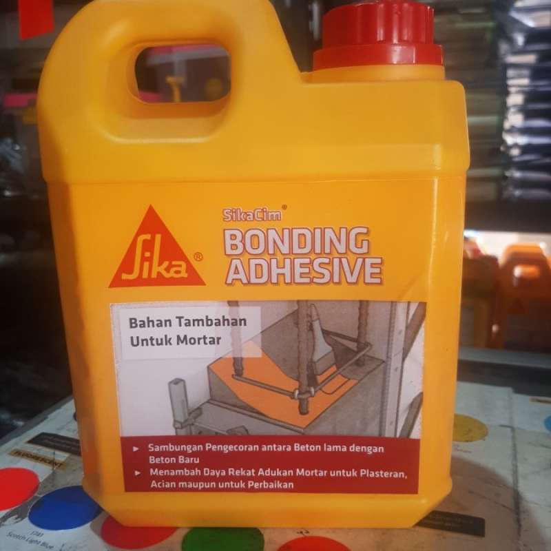 Jual Bonding Adhesive/Sikabond Nv Lem Sambungan Beton Lama Ke Beton ...