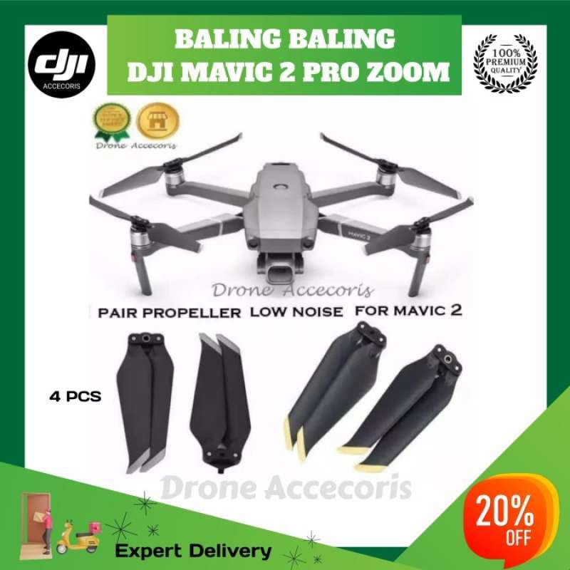 Jual DJI MAVIC 2 PRO ZOOM PROPELLER LOW NOISE di Seller Toko ...