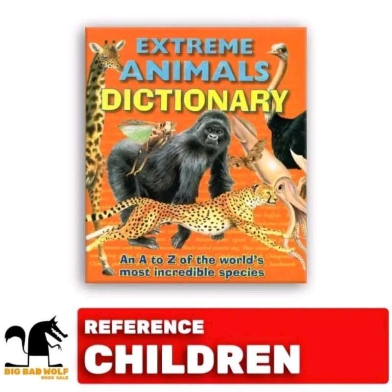 Jual Big Bad Wolf Extreme Animals Dictionary - Buku Referensi ...
