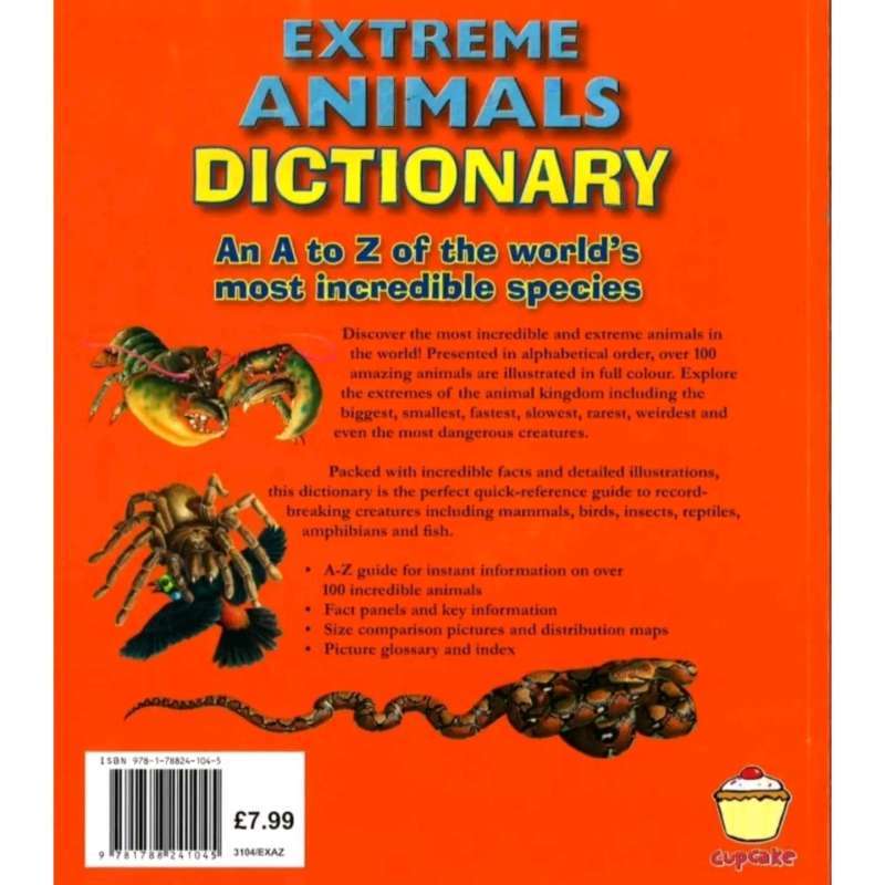 Jual Big Bad Wolf Extreme Animals Dictionary - Buku Referensi ...