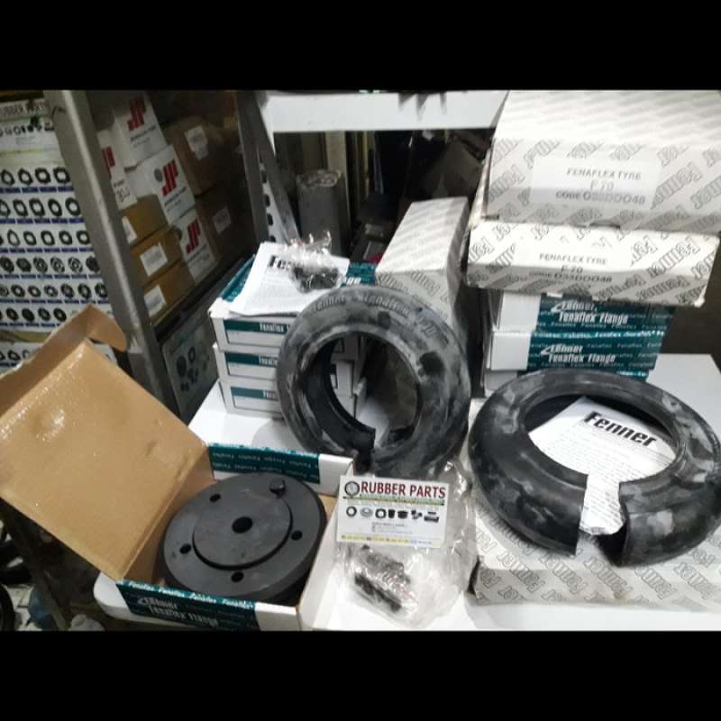 Promo FENNER F90B F90F FENNER FENAFLEX TYRE COUPLING F90 F 90 COMPLETE ...