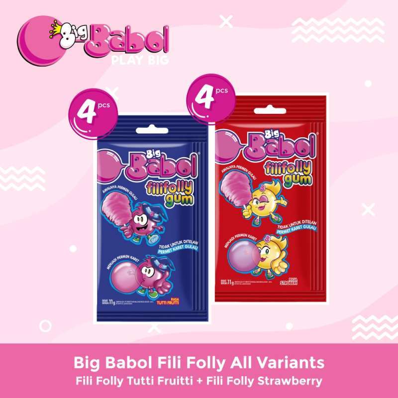 Jual Big Babol Fili Folly All Variants - 8 pcs di Seller Mentos ...