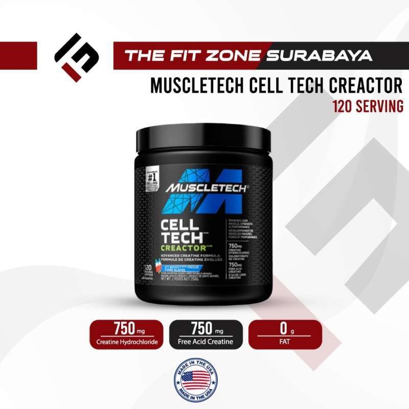 Jual Muscletech Cell Tech Creactor 120 Servings di Seller ...