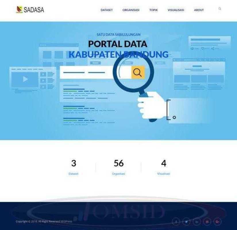 Jual Aplikasi Web Satu Data Satu Akses Di Seller Omsid Computer ...