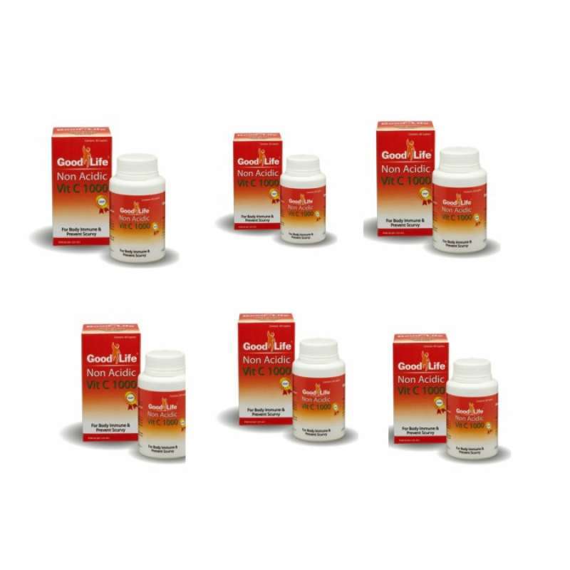 Jual GOOD LIFE VITAMIN C 1000 MG NON ACIDIC ISI 60 TABLET di Seller Nur ...