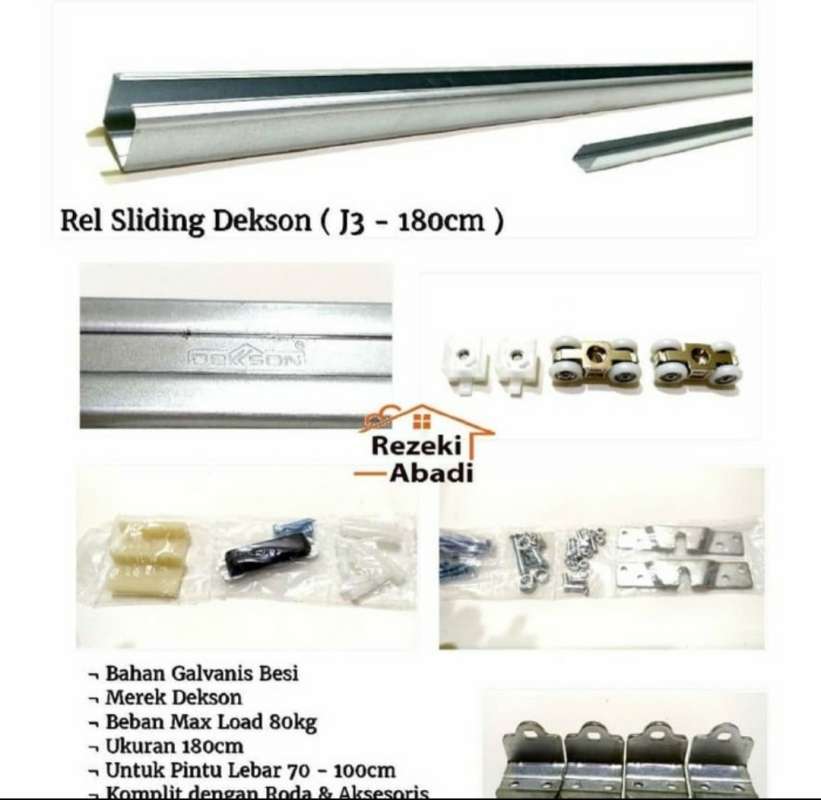 Jual Rel Pintu Sliding Dekson Original Murah - Harga Diskon Agustus ...