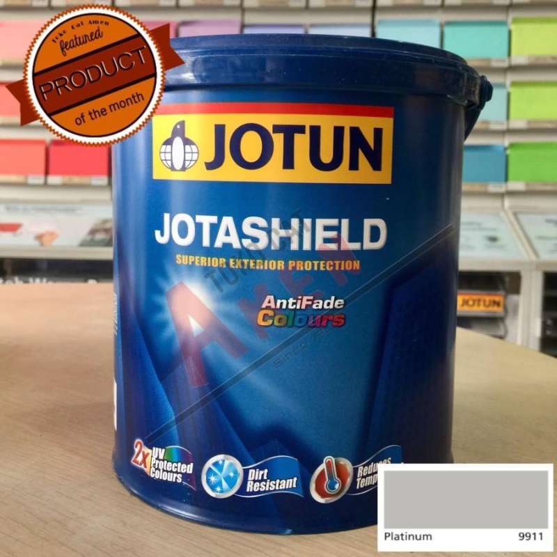 Jual JOTUN JOTASHIELD ANTI FADE 2.5LT - PLATINUM / CAT TEMBOK EKSTERIOR ...