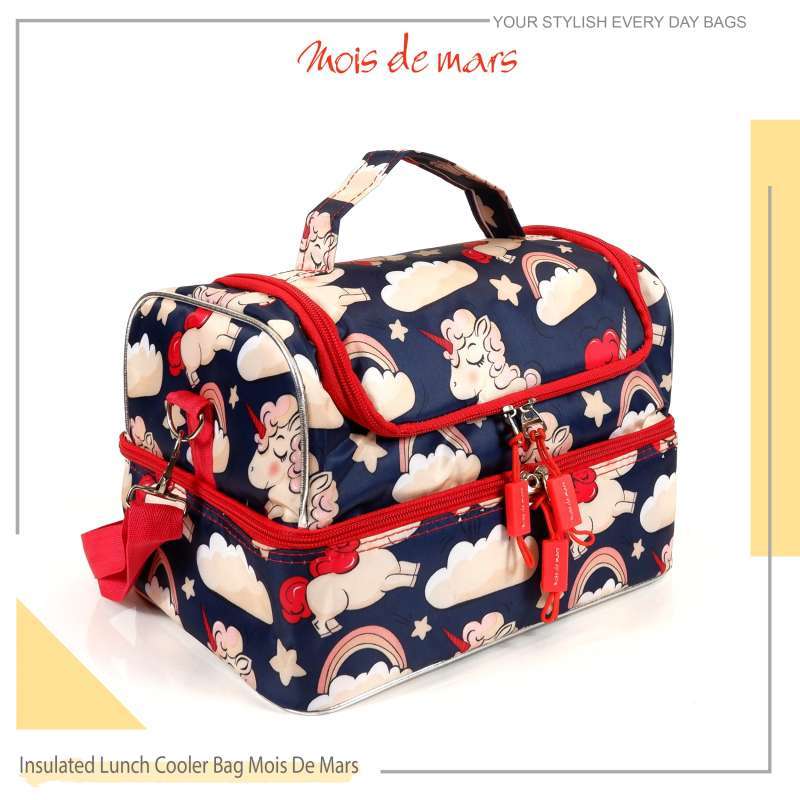 Jual Mois De Mars - Double Decker Lunch bag - Tas Bekal Makan 2 Tingkat ...