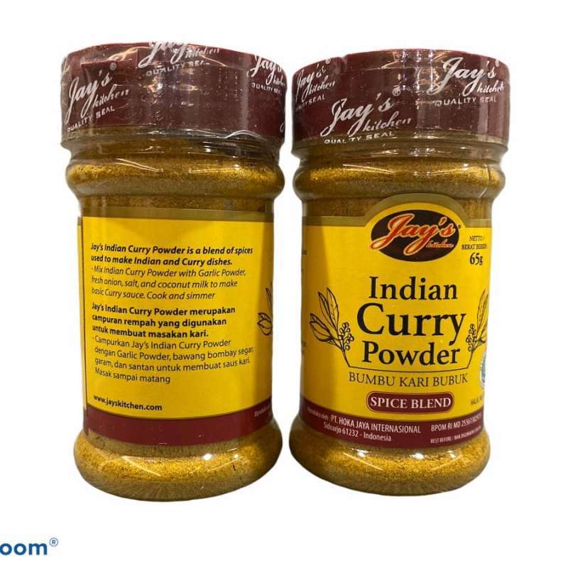 Jual Jays Indian Curry powder 65gr Jay's Bumbu Masakan India Kari di ...