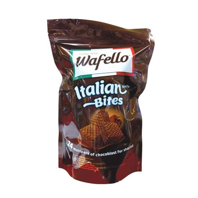 Jual WAFELLO WAFER ITALIA COKLAT POUCH 234 GR di Seller Hypermart ...