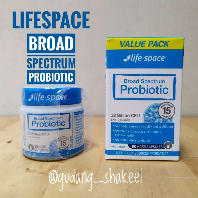 Promo Lifespace Broad Spectrum Probiotic 32 Billion CFU 30/60/90 ...