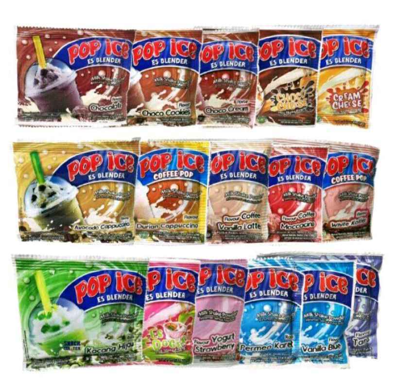 Jual Pop ice pop ice all varian renceng (10 sachet) - Melon di Seller ...