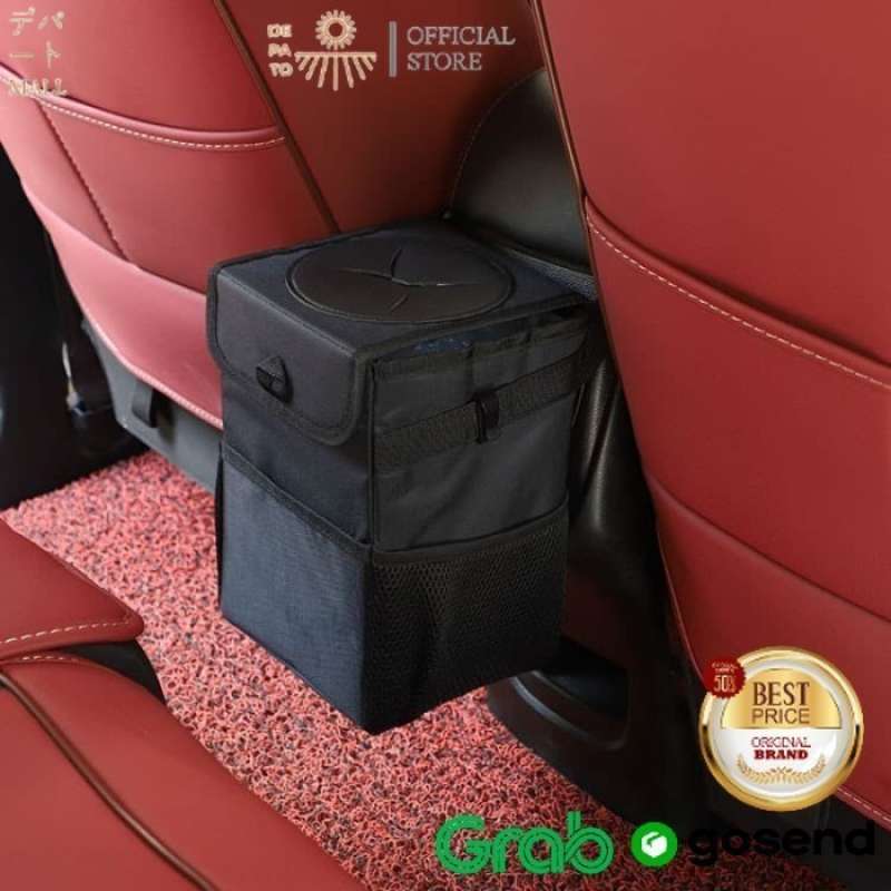 Promo Car Trash Bin 100% Waterproof Tempat Tong Sampah Mobil Gantung Dp ...