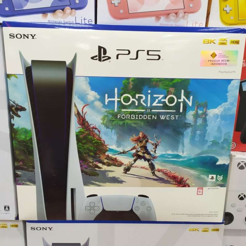 Promo Ps5 Sony Playstation 5 Disc Version Indonesia Bundle Horizon ...