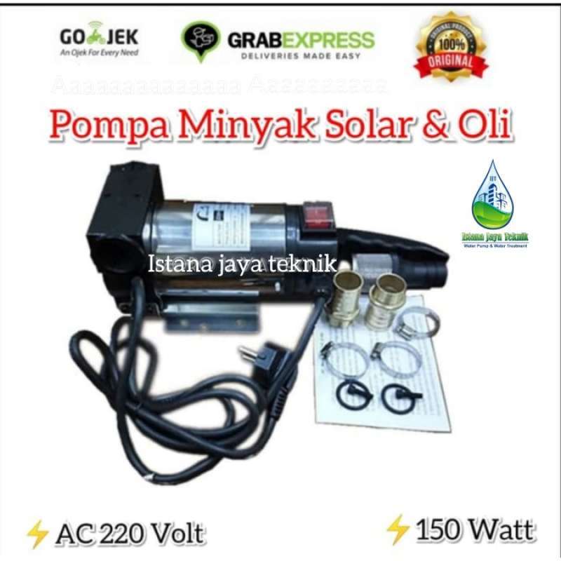 Promo Pompa Oli Pompa Minyak Ac 220 Volt Pompa Hisap Cairan Bensin ...