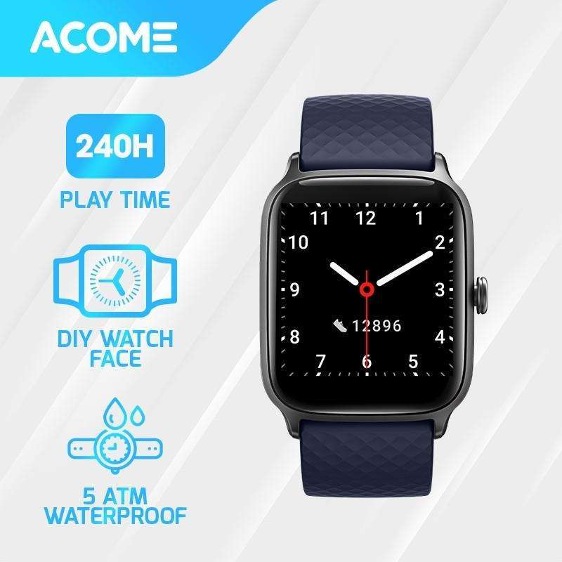 Jual Acome S1 Sport Smart Watch Bluetooth Monitor Kesehatan ORIGINAL di ...