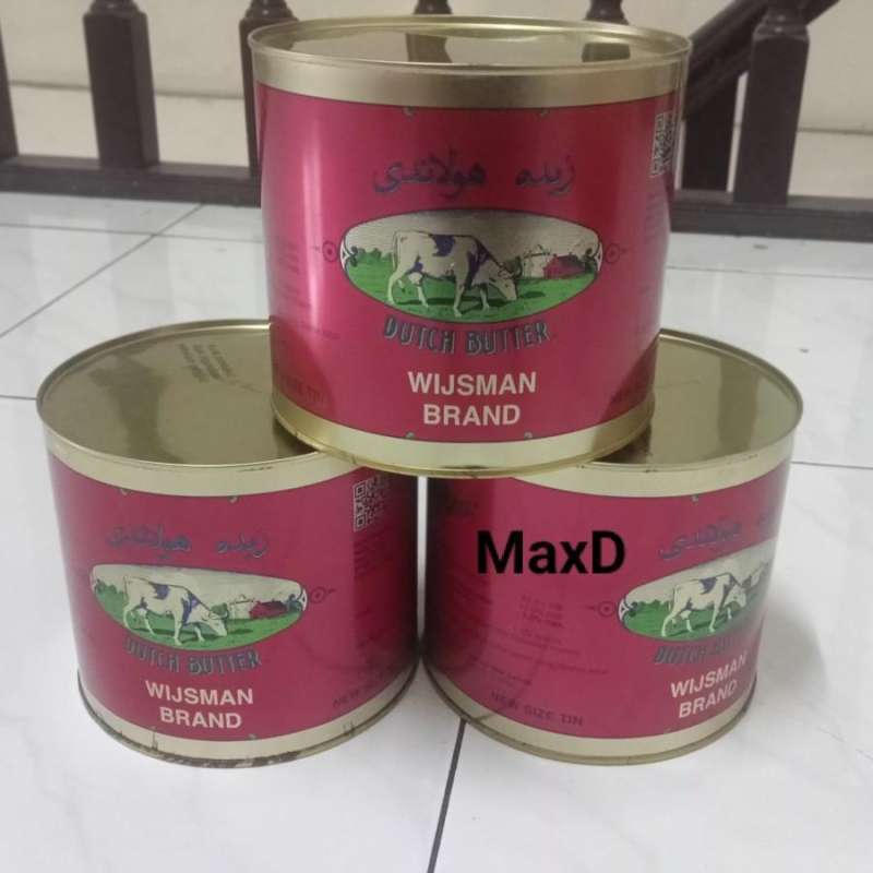 Jual MENTEGA WISMAN/WYSMAN/WIJSMAN Butter 2kg/2270 gr 3 Kaleng di ...