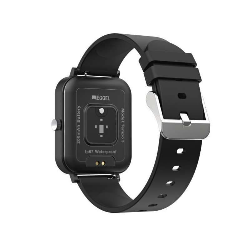 Jual Eggel Tempo 3 Full Touch Screen Hd Display Smartwatch/band Ip67 Di ...