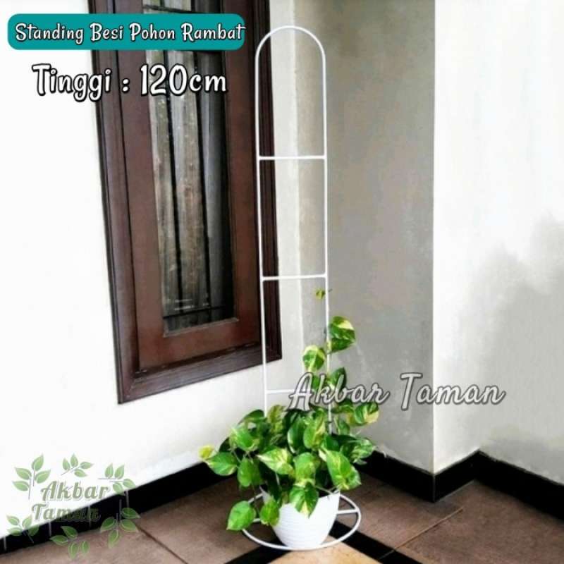 Promo Standing Besi Pohon Rambat / Rak Pot Tanaman Besi Rambat Tinggi ...