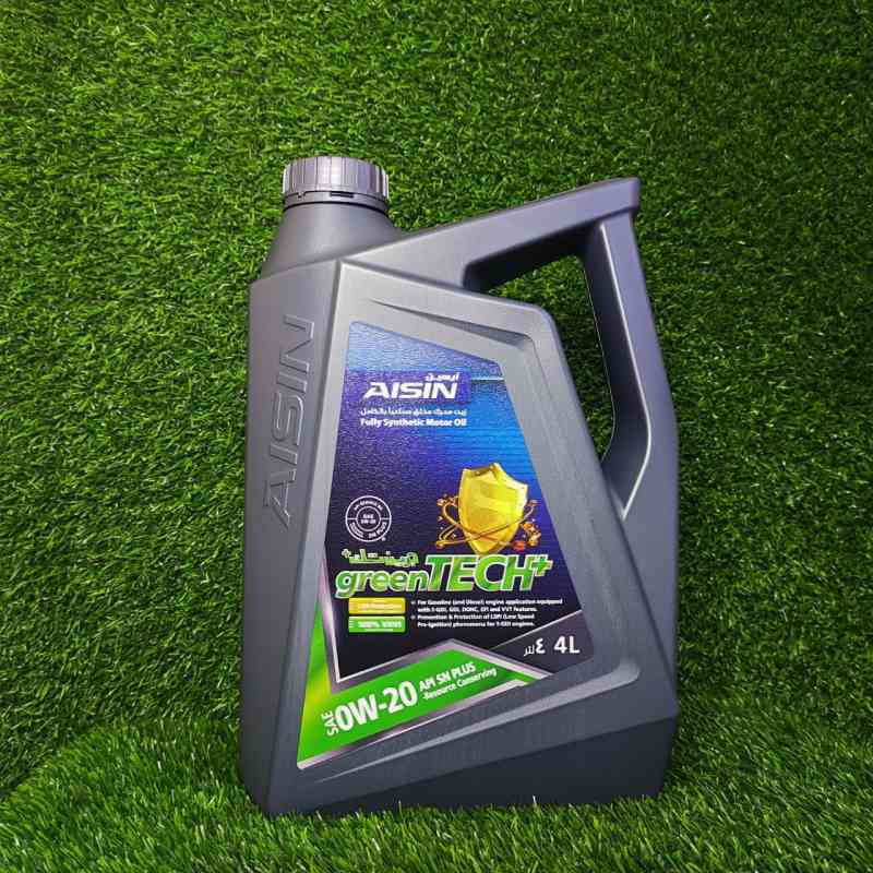 Promo Aisin Green Tech Plus 0W20 API SN 4 Liter Diskon 5% di Seller ...
