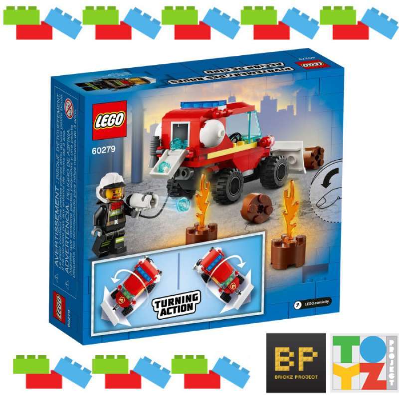 Promo LEGO City 60279 Fire Hazard Truck Diskon 9% di Seller CANDIS ...