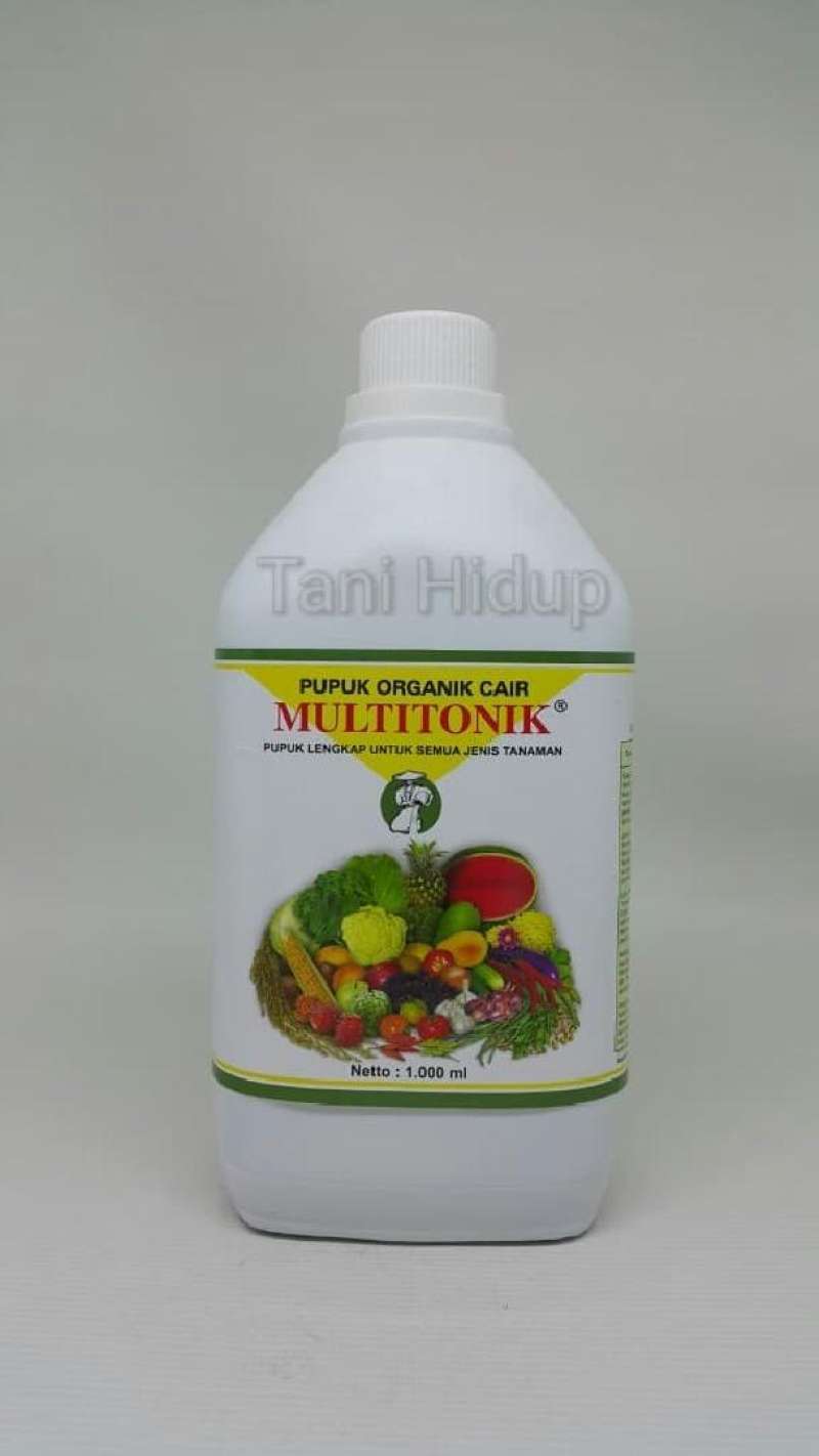 Jual Pupuk Organik Cair Multitonik Umum kemasan 1 liter di Seller Tani ...