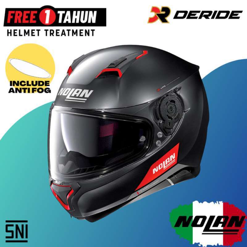 Jual HELM NOLAN N87 N-COM HELM FULL FACE SNI HELM MOTOR DOUBLE VISOR ...