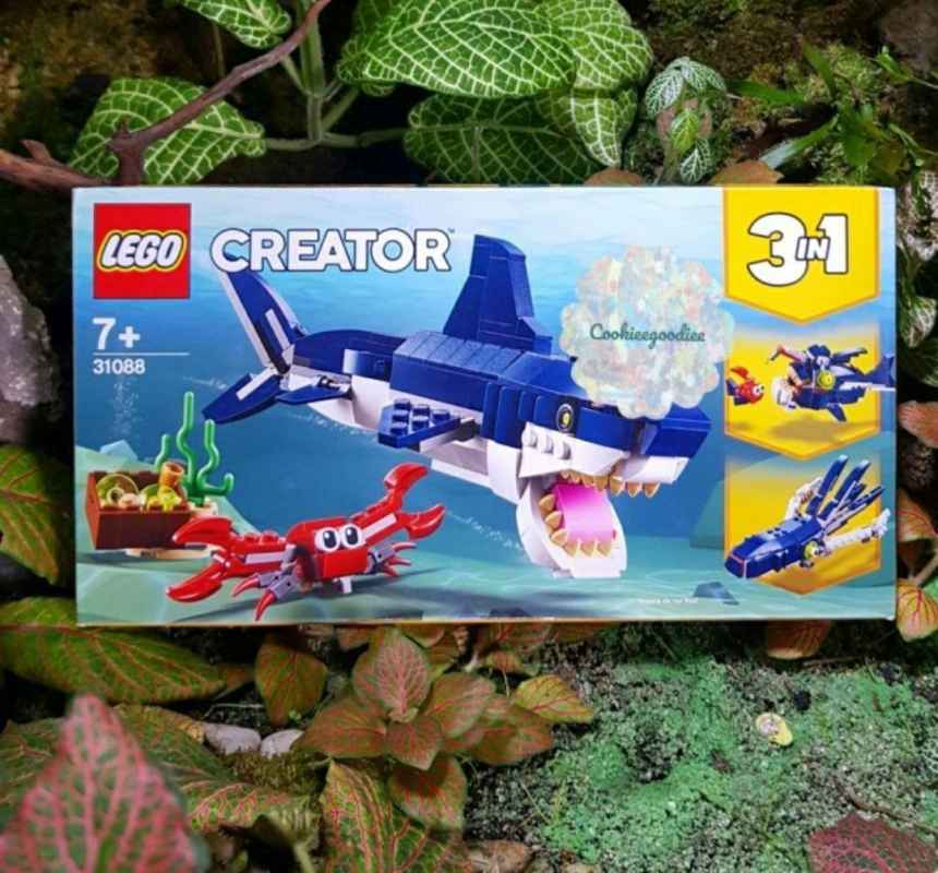 Jual Lego Creator 31088 Deep Sea Creatures di Seller cookieegoodiee ...