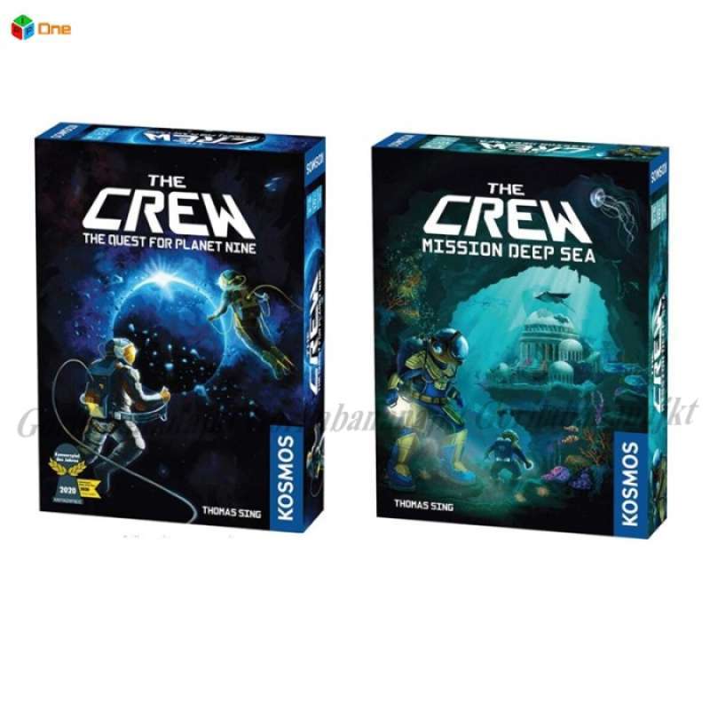 Promo Mainan Game Board The Crew & The Crew 2 The Quest for Planet Nine ...