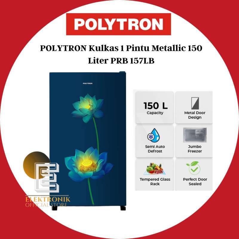Promo POLYTRON KULKAS 1 PINTU PRB 157LB 150liter Diskon 2% di Seller ...