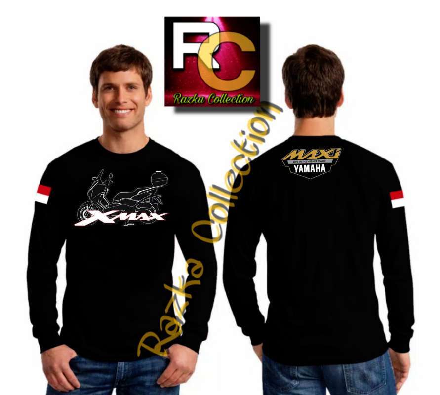 Jual Pakaian Otomotif kaos distro Motor YAMAHA XMAX - RAZKA COLLECTION ...