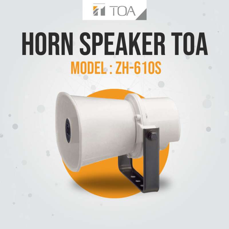 Promo HORN SPEAKER TOA SPEAKER CORONG MODEL ZH-610S | GARANSI RESMI ...