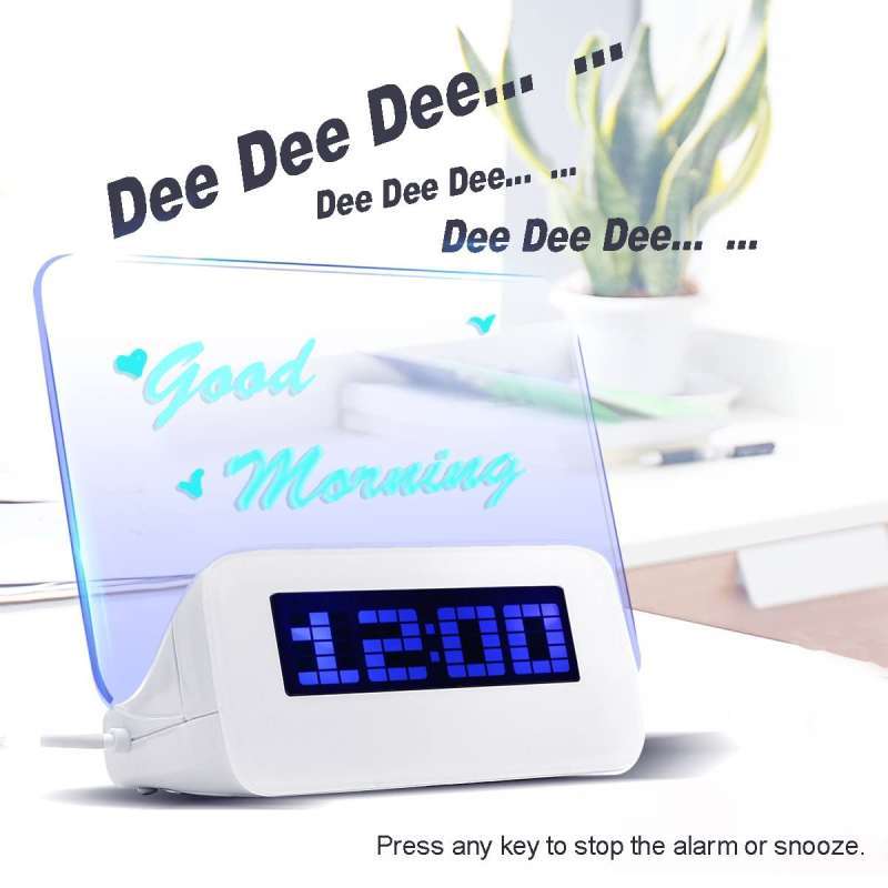 Promo Jam Meja Dengan Papan Memo - Memo Clock - Jam Meja Memo - Jam ...