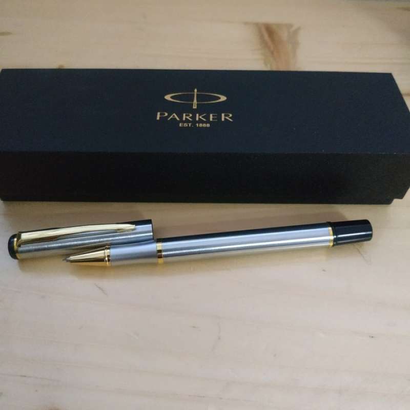 Jual Pulpen Roller Ball Pen Parker Vector Gratis Grafir Nama Di Seller ...