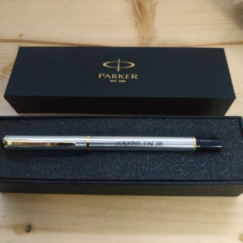 Jual Pulpen Roller Ball Pen Parker Vector Gratis Grafir Nama Di Seller ...