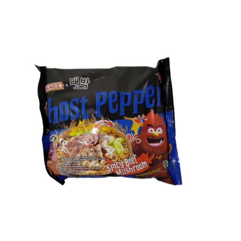 Jual Mamee Ghost Pepper Mi Beef Mushroom 103gr Di Seller Freshco Market ...