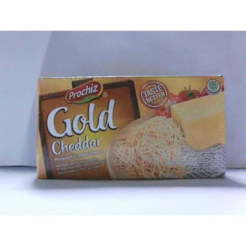 Jual PROCHIZ CHEDDAR CHEESE GOLD 170R di Seller freshco market - Gubeng ...
