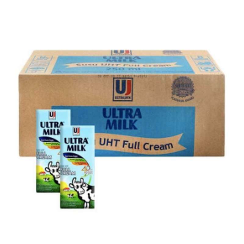 Promo Ultra milk coklat / strawberry / full cream 200 ml 1 dus (isi 24 ...