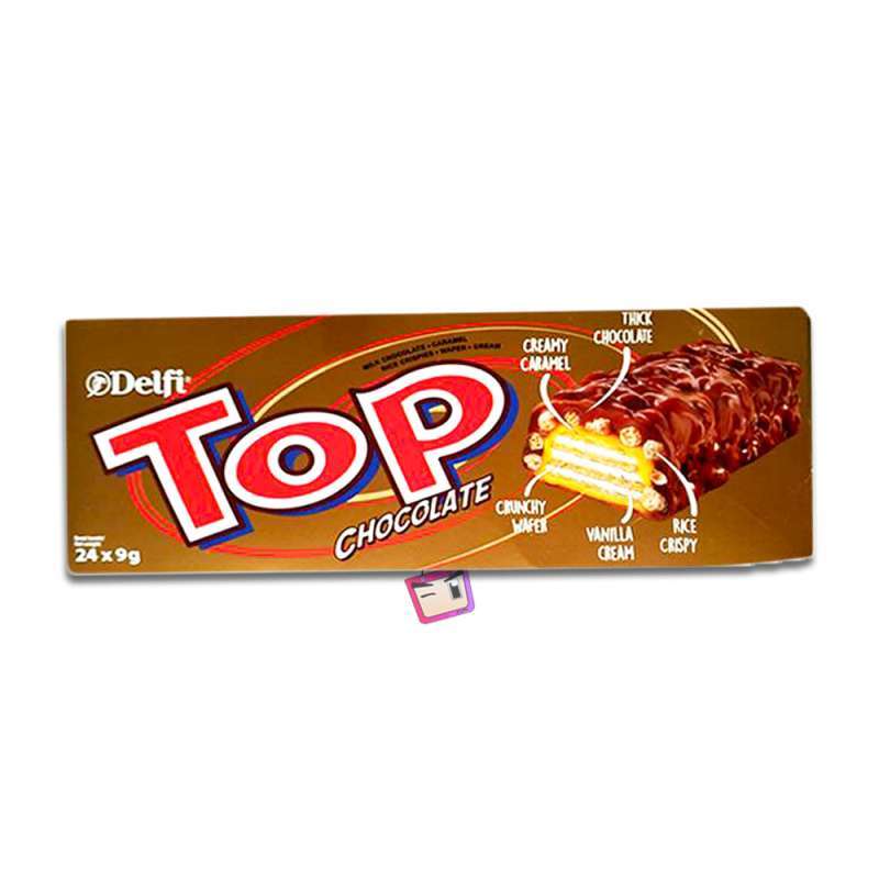 Jual Delfi Chocolate Wafer Top 24x13gr di Seller marsiaulia - Kota ...