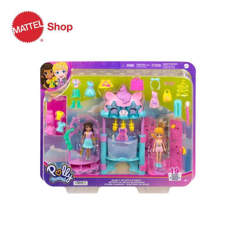 Promo Polly Pocket Glam It Up Style Studio - Mainan Boneka Anak ...