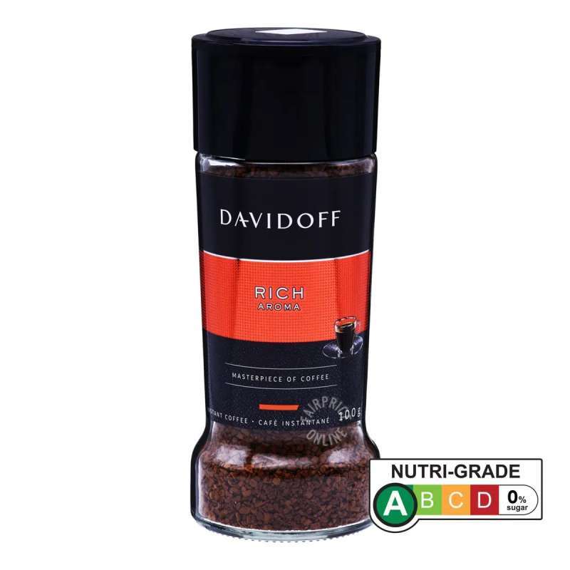 Jual Davidoff Rich Aroma Instant Coffee 100g di Seller BisQuitto Shop ...