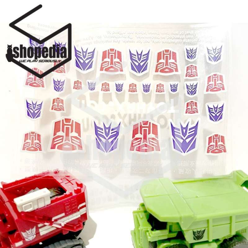 Promo Sticker Decal Logo Transformers Megatron G1 Dan Decepticon 30 ...